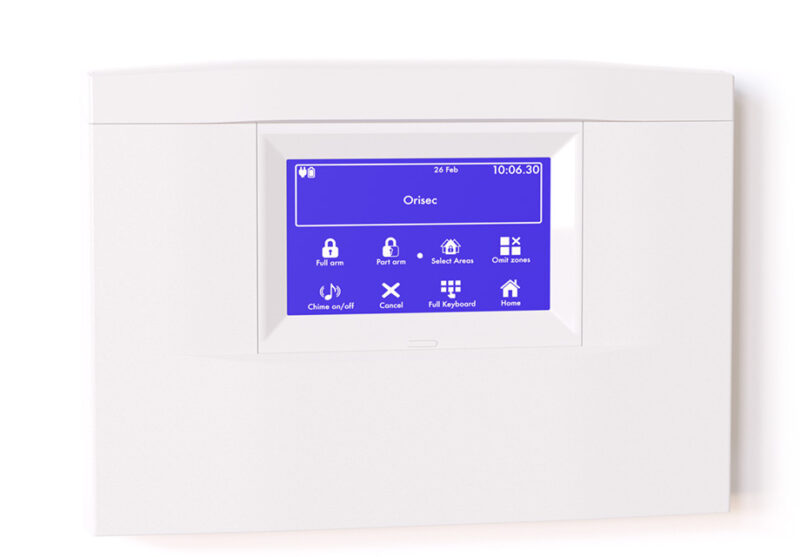 Grade 2 Hybrid Control Panels - On Board Keypads - Orisec Ltd ...