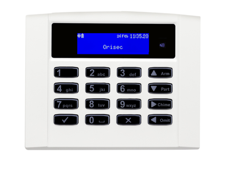 Keypads - Orisec Ltd | Professional Security Equipment