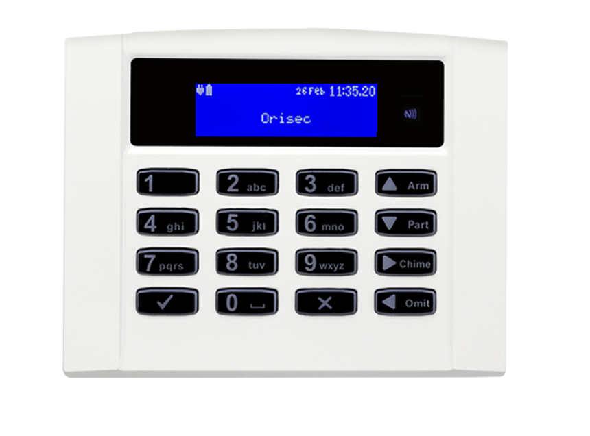 Keypads - Orisec Ltd | Professional Security Equipment