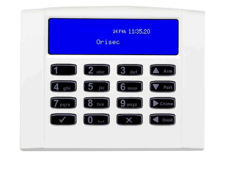 Keypads - Orisec Ltd | Professional Security Equipment