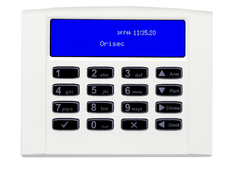 Keypads - Orisec Ltd | Professional Security Equipment