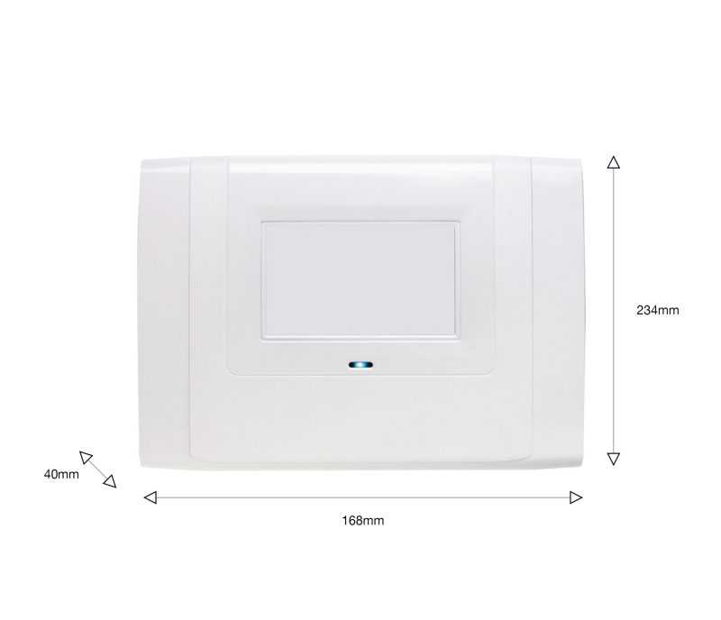 Control Panel Dimensions - Orisec Ltd | Professional Security Equipment