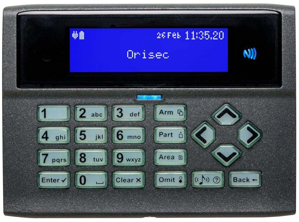 MK-700 Series Keypads - Orisec Ltd | Professional Security Equipment