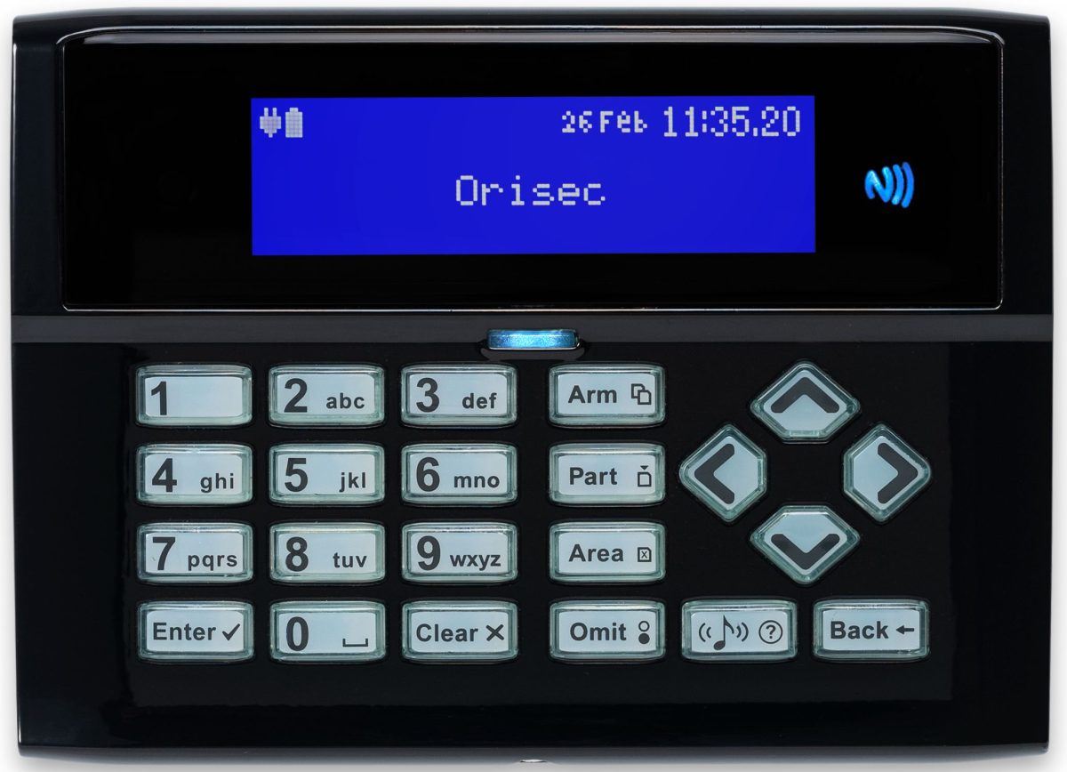 MK-700 Series Keypads - Orisec Ltd | Professional Security Equipment