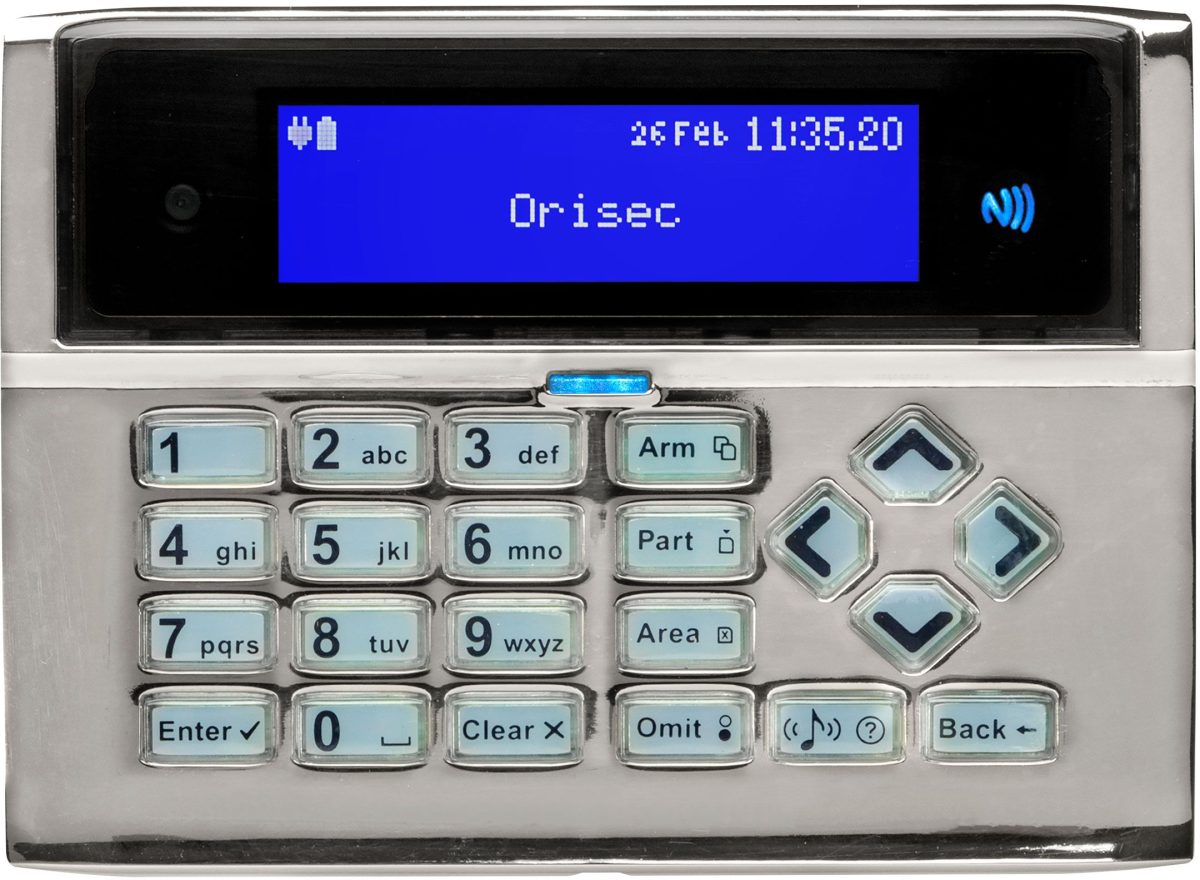 MK-700 Series Keypads - Orisec Ltd | Professional Security Equipment