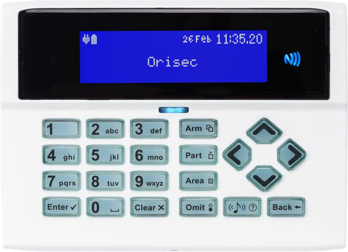 MK-700 Series Keypads - Orisec Ltd | Professional Security Equipment