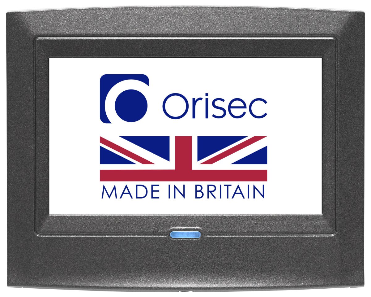 1250 Touchscreen Keypads - Orisec Ltd | Professional Security Equipment