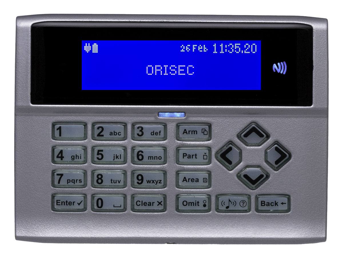 Keypads - Orisec Ltd | Professional Security Equipment